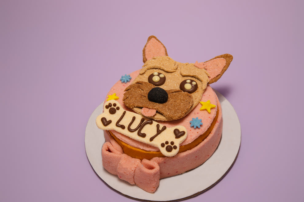 Dog Portrait Birthday Cake | Custom Canine Birthday Cakes – Supaw Pet ...