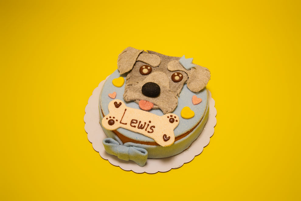 Dog Portrait Birthday Cake | Custom Canine Birthday Cakes – Supaw Pet ...